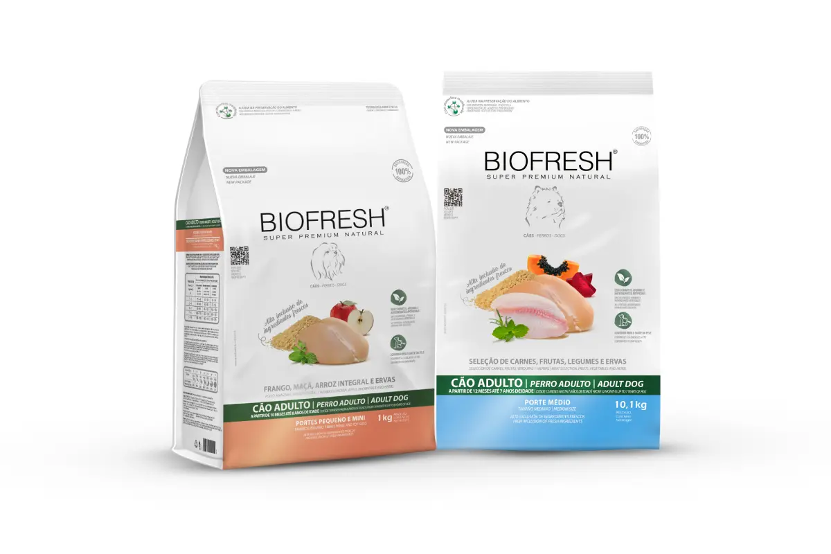 Biofresh renova embalagens e mantém fórmula original